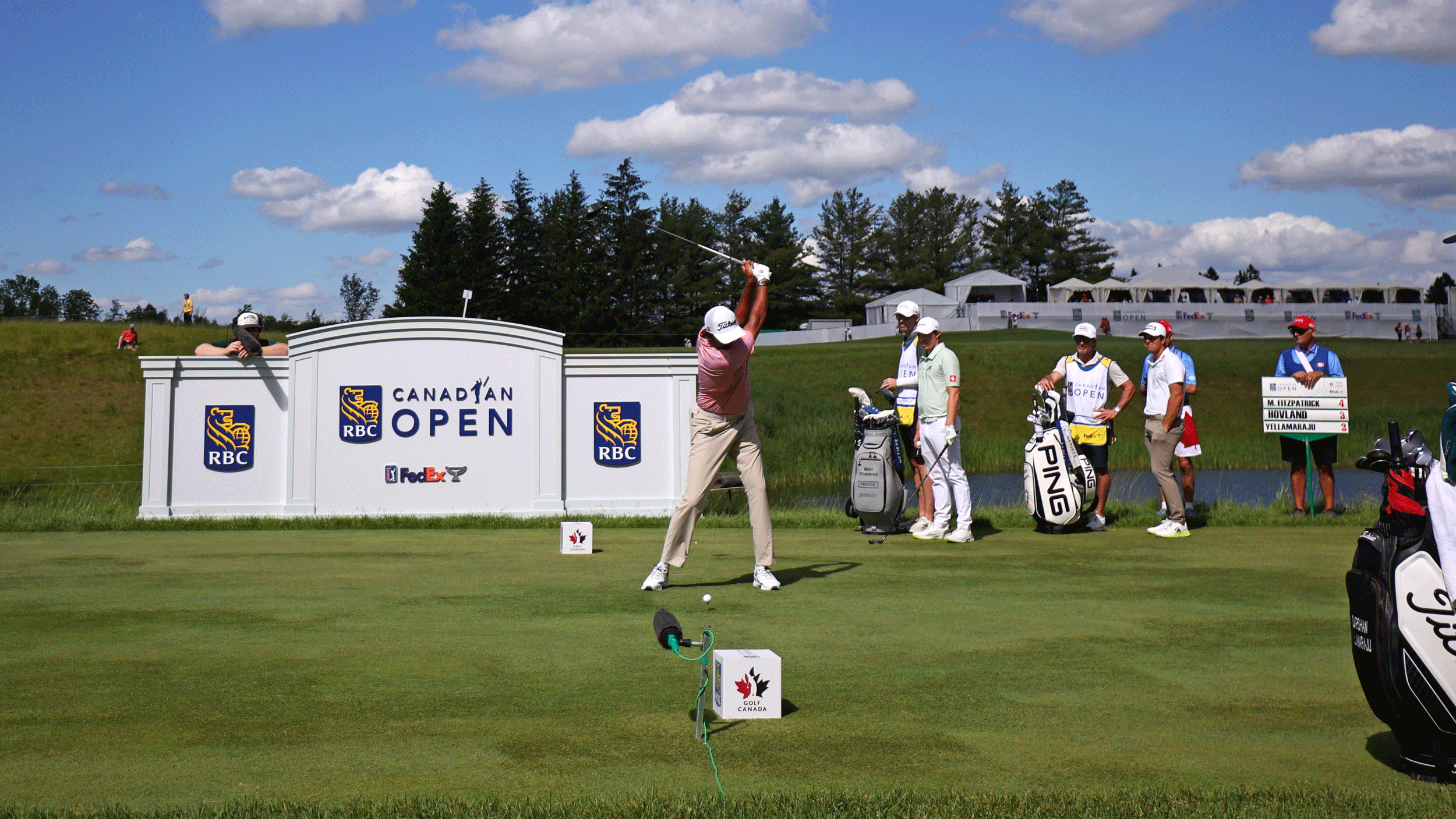 RBC Canadian Open final round tee times and pairings 2026