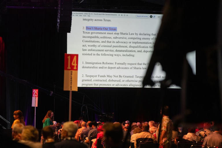 At Texas GOP convention, friction overshadows talk of unity