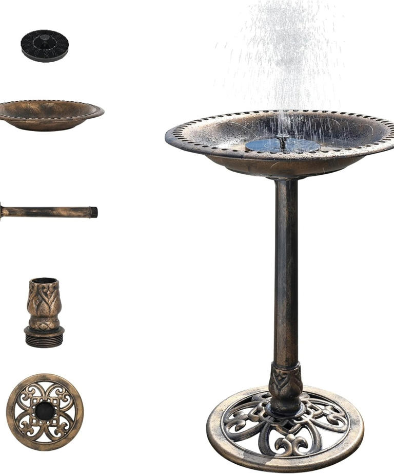 These 7 bird baths will get birds flocking to your garden – whatever ...