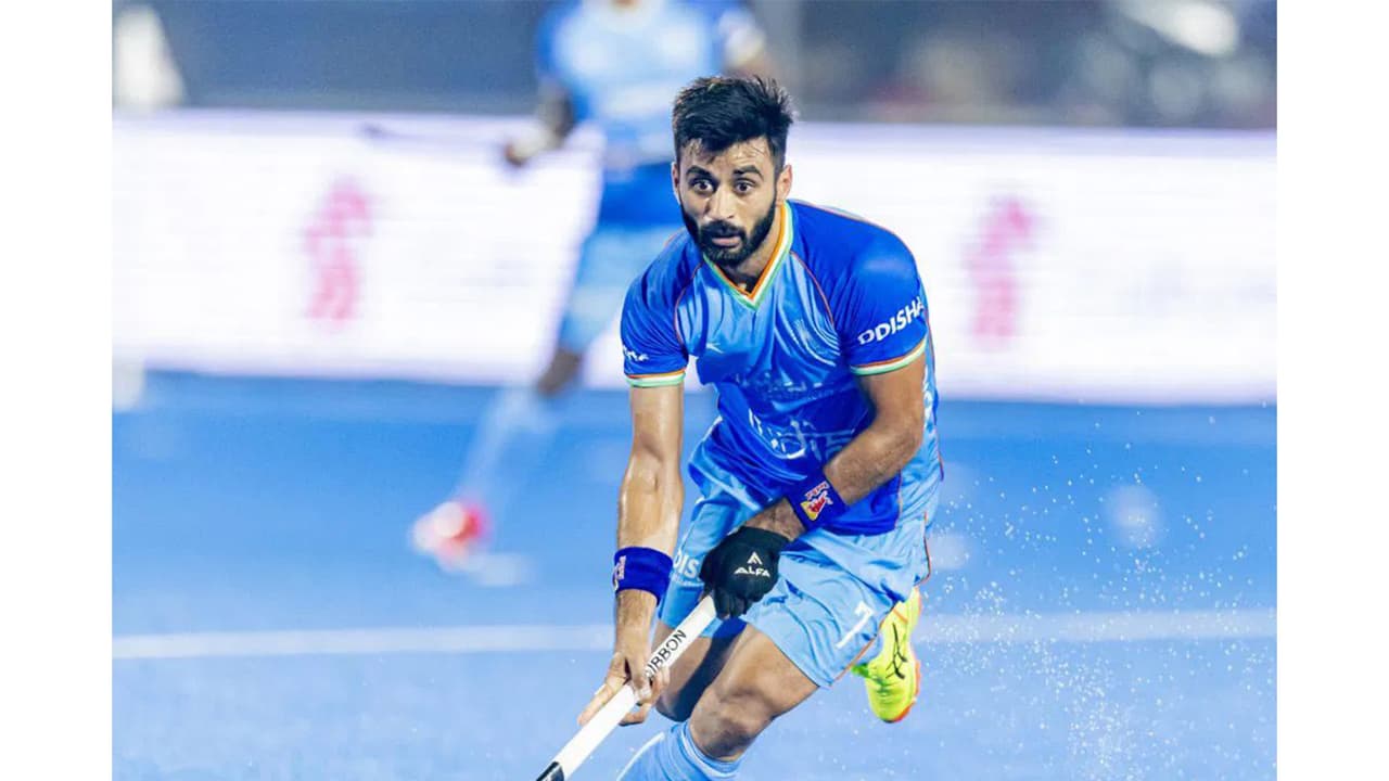 Manpreet Singh equals Dilip Tirkey's record of 412 international caps