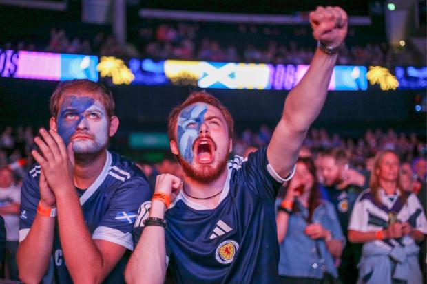 Thousands of Scots pack OVO Hydro fanzone as nation marks first World ...