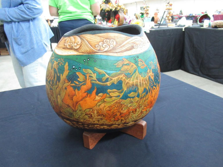 Gourds aren’t just for autumn. These Pa. artists use the organic ...