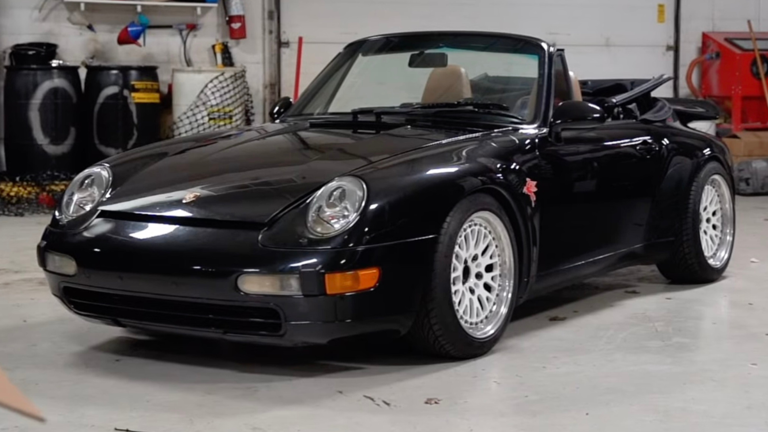 This Porsche 993 got a Honda engine after a $35,000 repair quote
