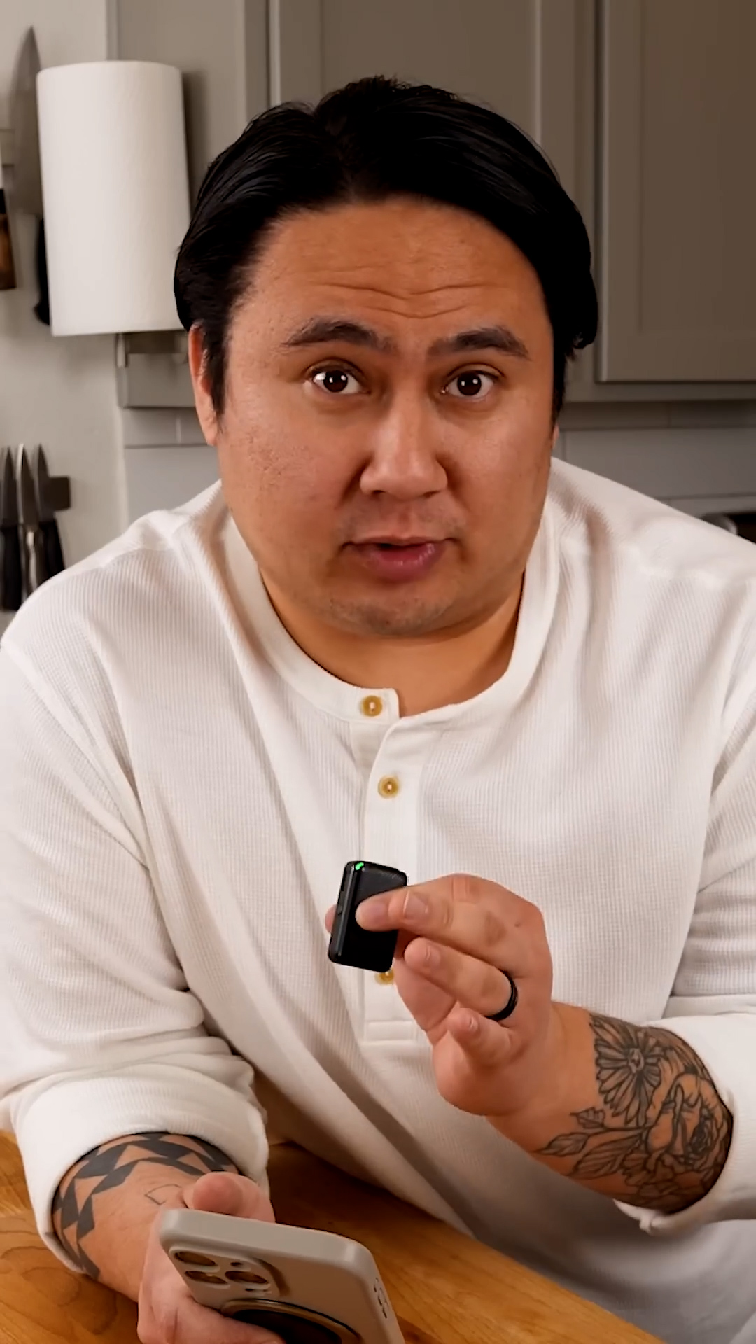 Making the recipe and hoping Chef Tyler approves
