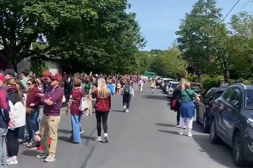 Watch: Thousands of fans queue up to 4 hours before Galway v Westmeath