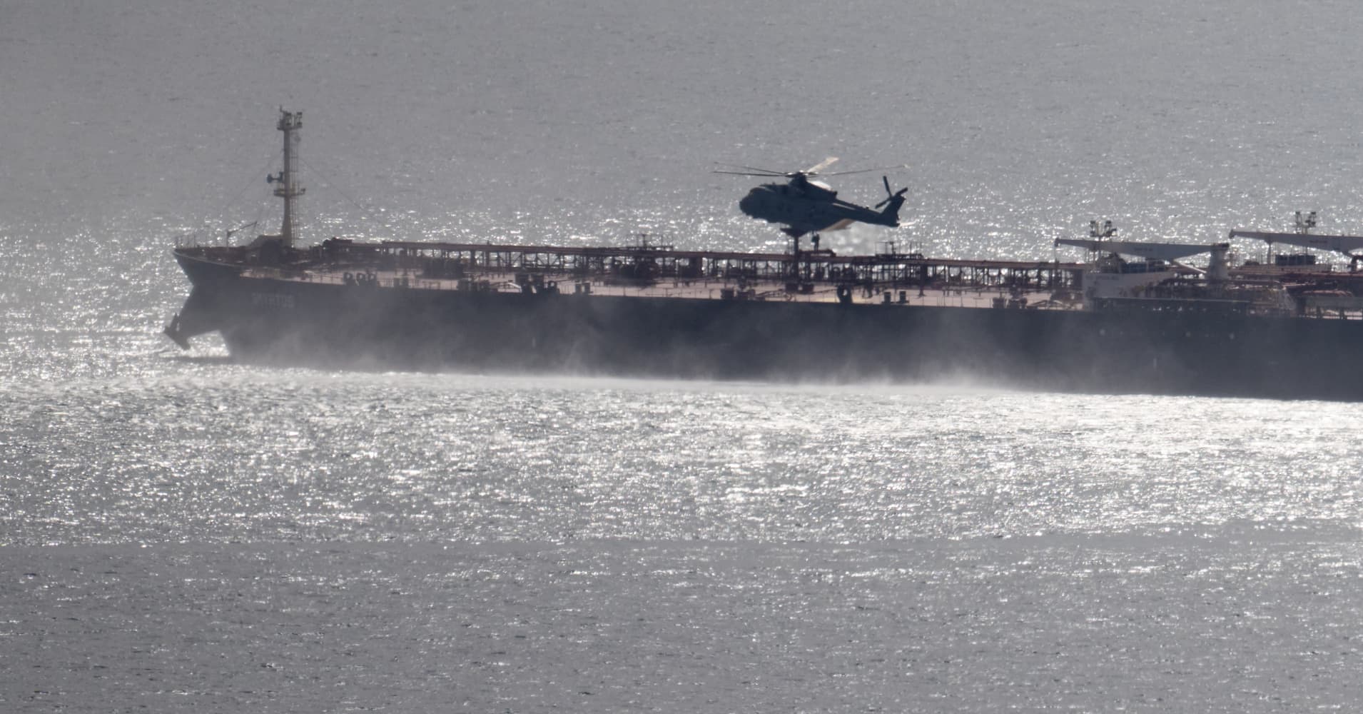 UK forces board sanctioned Russian shadow fleet oil tanker