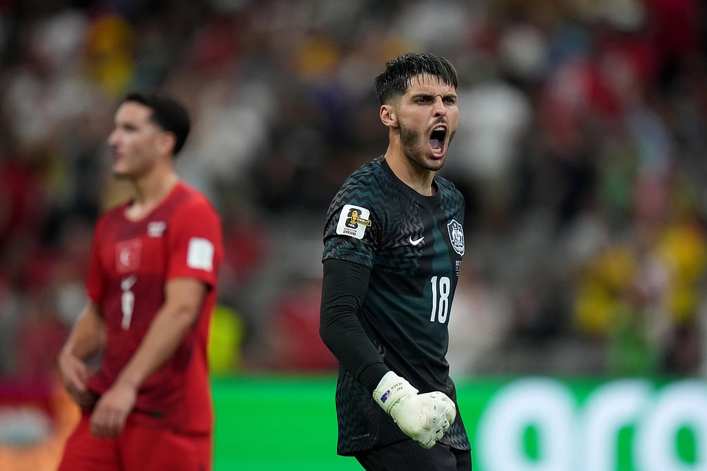 Patrick Beach takes over as Australia's goalkeeper and stars in World ...