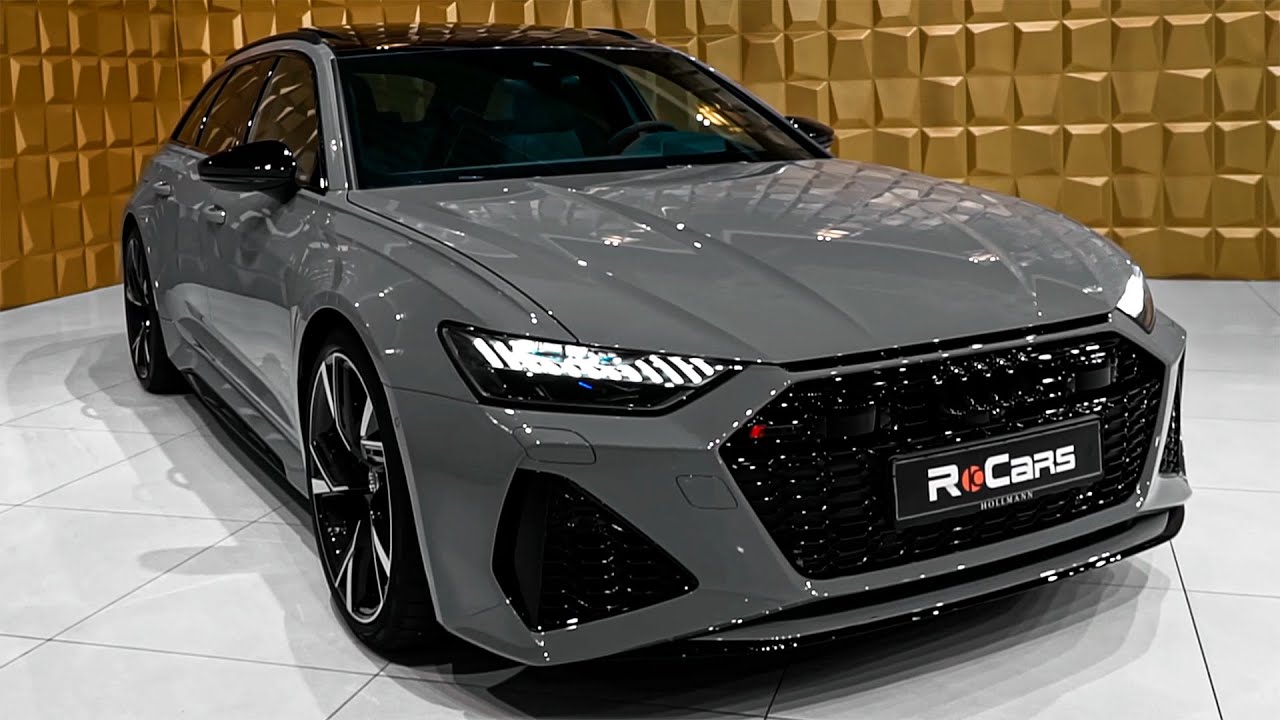 Audi RS6 Avant showcases performance wagon styling