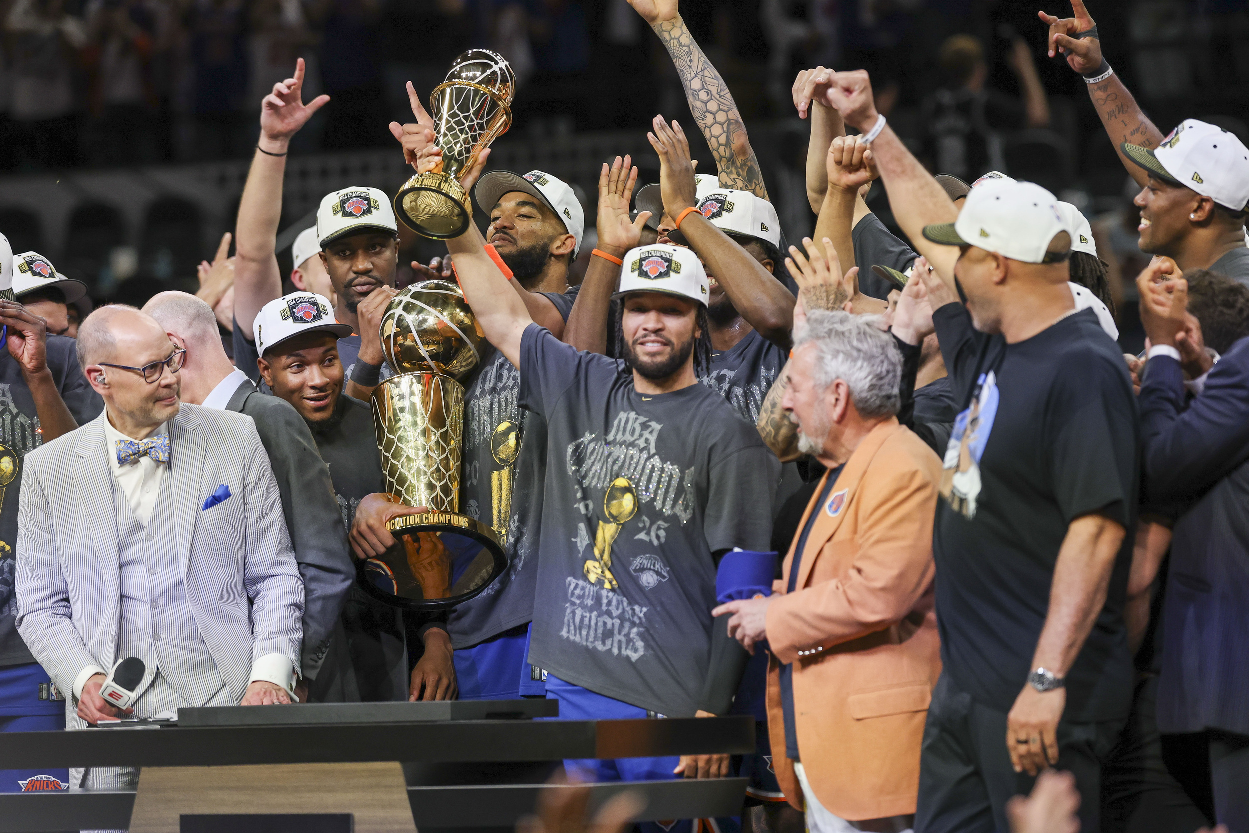 Winners, losers from game 5 of NBA Finals: Knicks win first NBA title ...