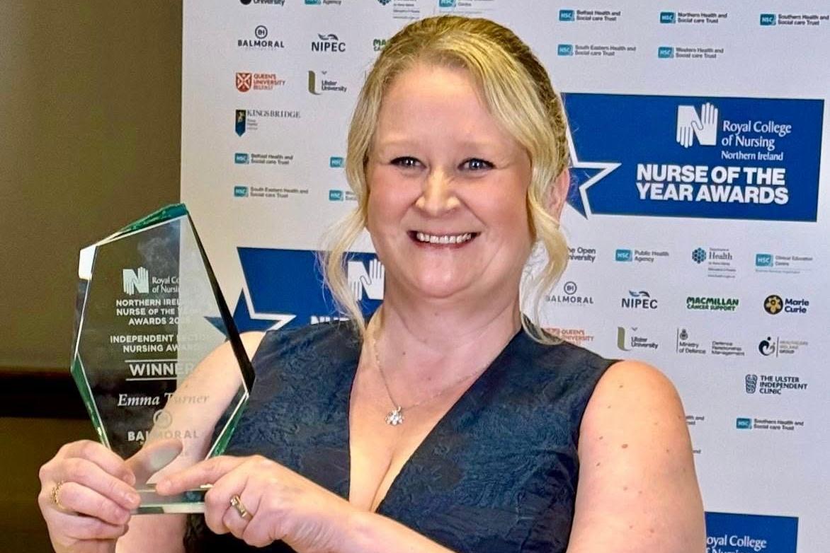 Co Antrim care home manager named Independent Sector Nurse of the Year