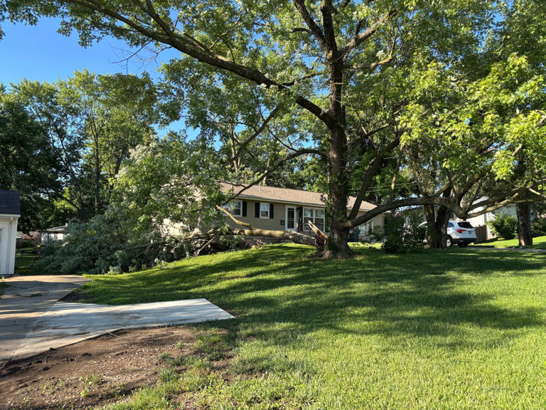 Debris drop-off announced as KC neighbors clean following metro storm