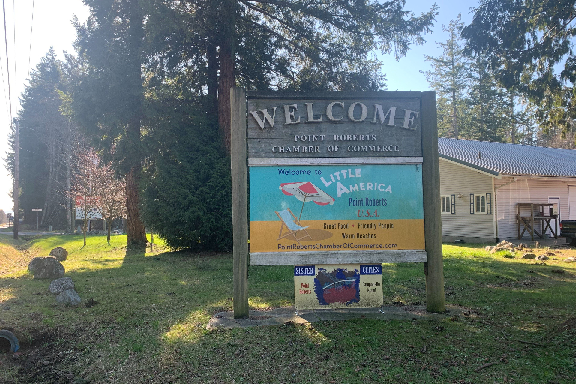 The American town where a trip home means crossing an international border