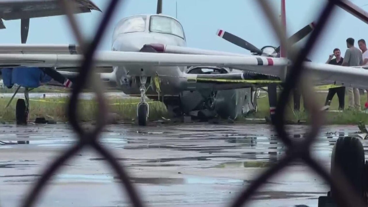 Witness describes helicopter tipping and crashing at North Perry Airport