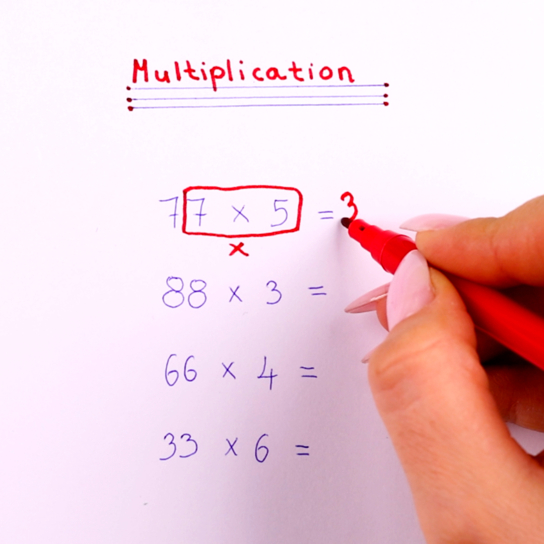 Solving multiplication the fun way ️