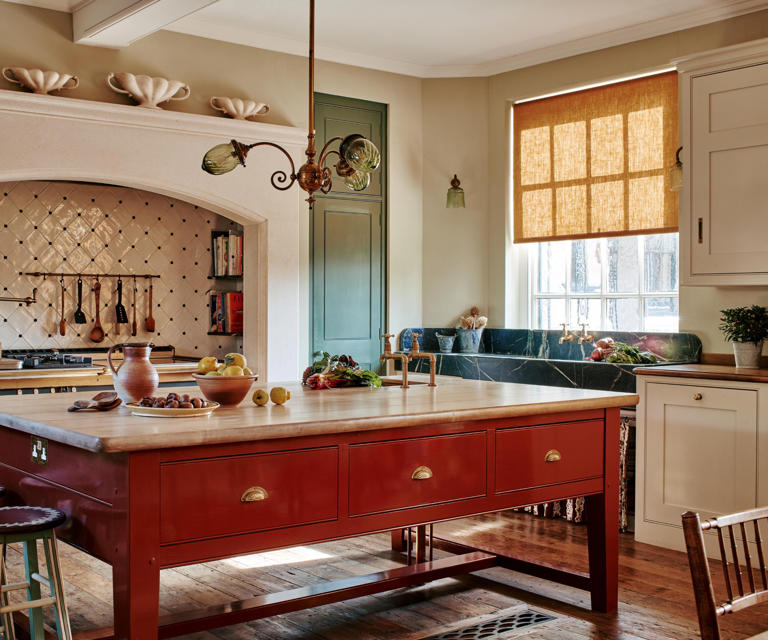 How a traditional kitchen was transformed into a warm, welcoming, and ...