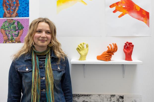 Roman emperors and human connections inspire students' summer show