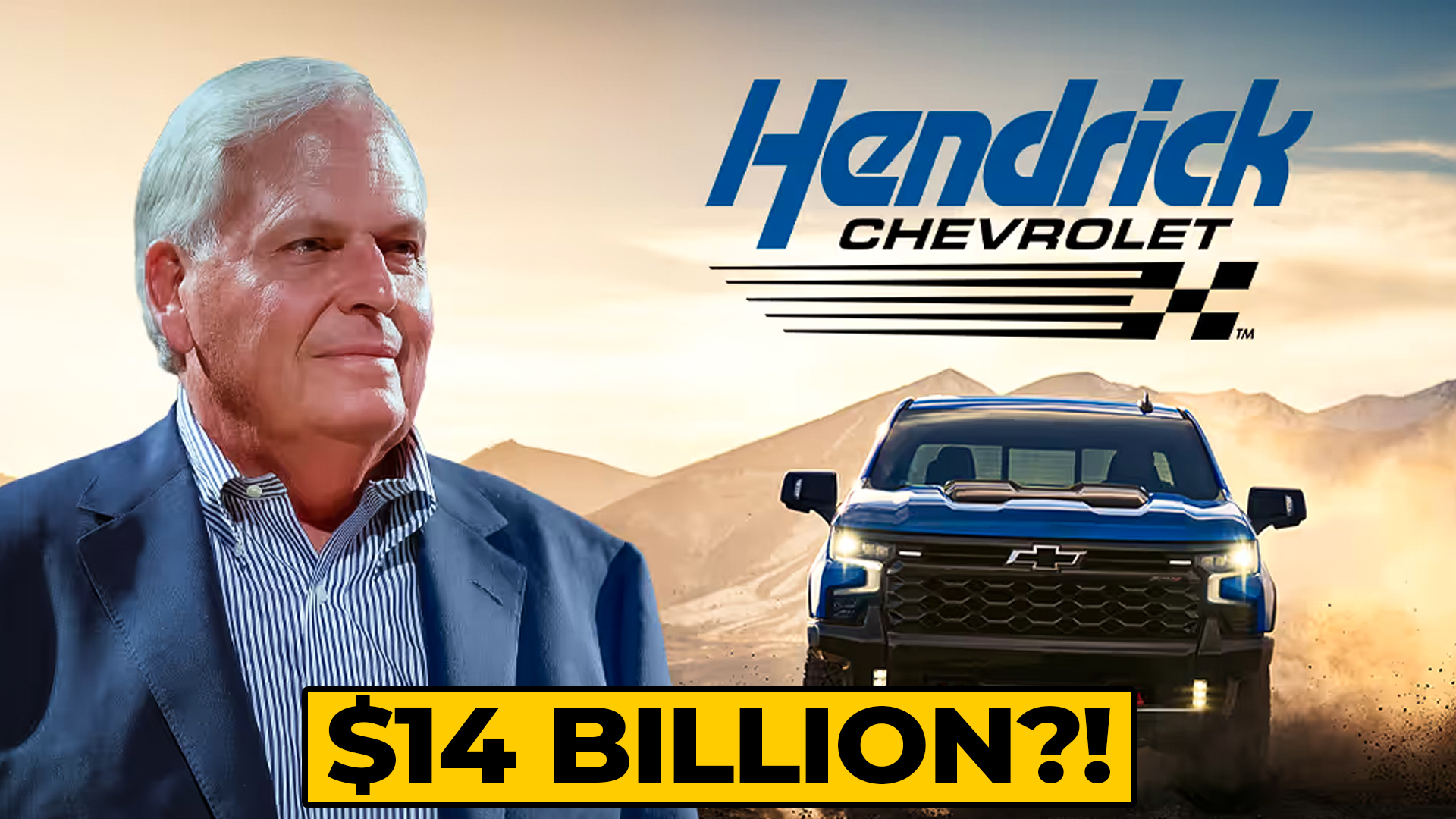 Rick Hendrick's rise to a $14 billion empire from humble beginnings