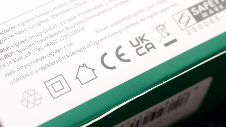 What does the CE mean on electronics & other products?