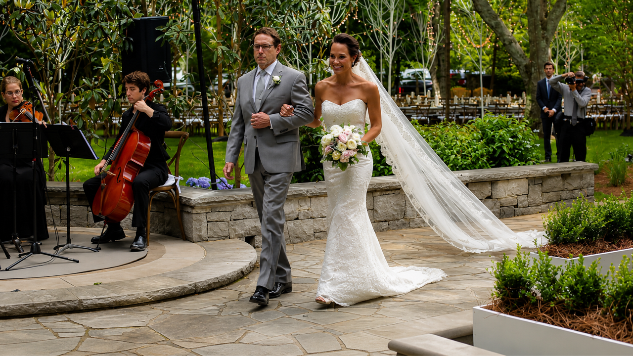 Tennessee wedding inspiration from a couple's cabin home