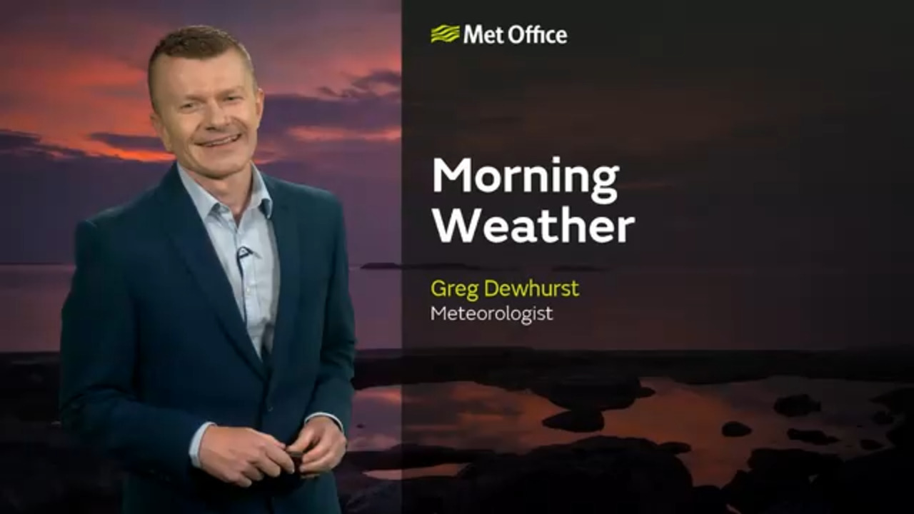 Met Office Sunday morning weather forecast 17/05/2026