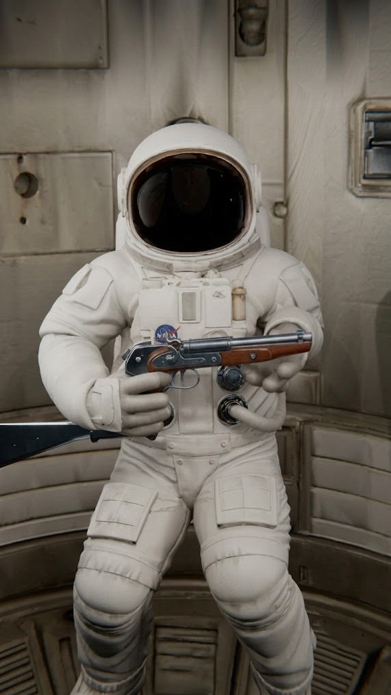 The space shotgun astronauts took on early missions