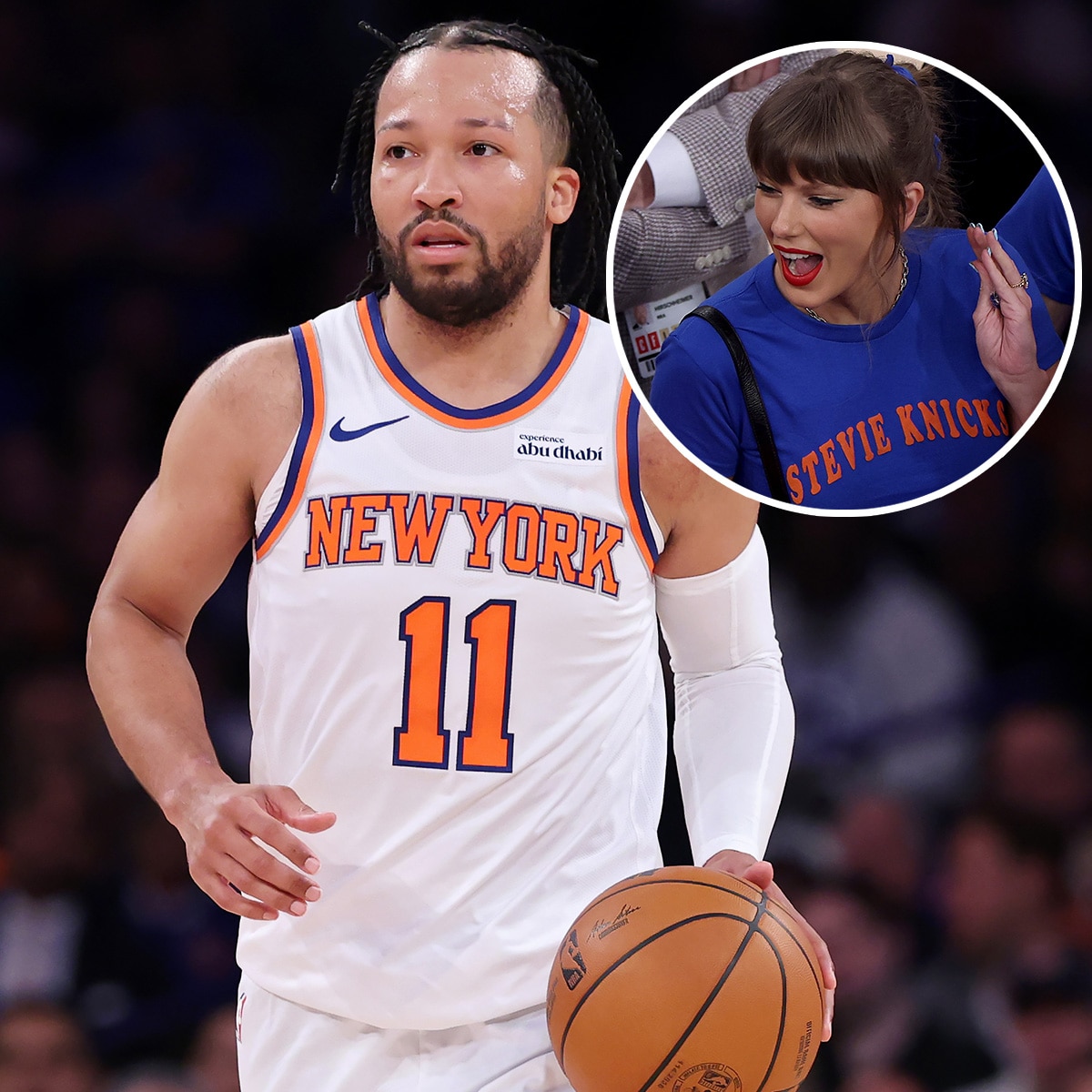 Knicks' Jalen Brunson addresses Monica McNutt's Taylor Swift comment
