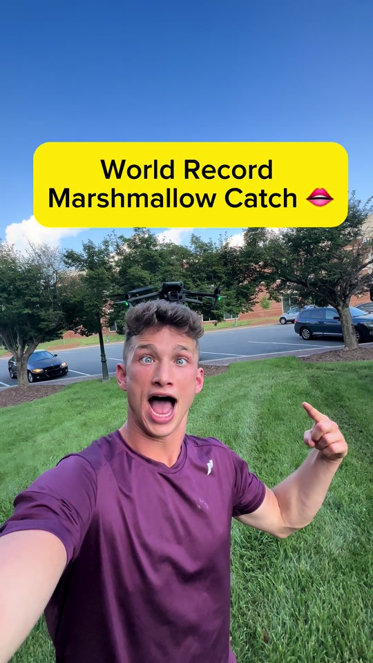 Can I catch a marshmallow dropped 220 feet from a drone?