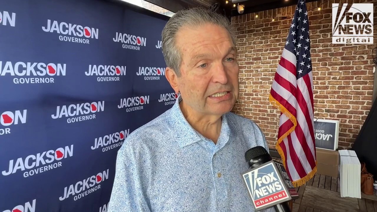 GOP candidate for Georgia governor Rick Jackson says he’s an outsider ...