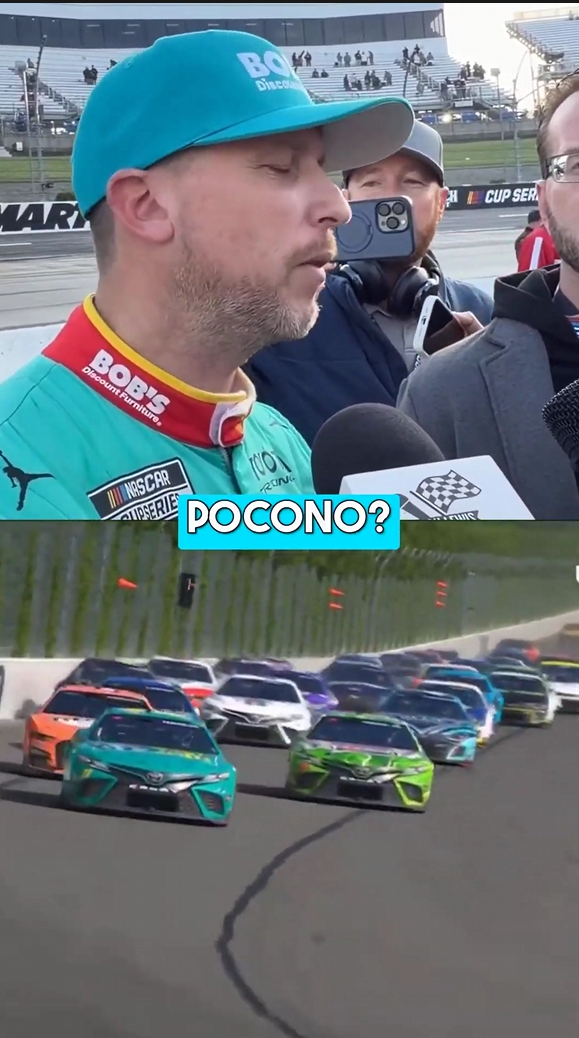 Denny Hamlin vs Kyle Larson: Pocono controversy