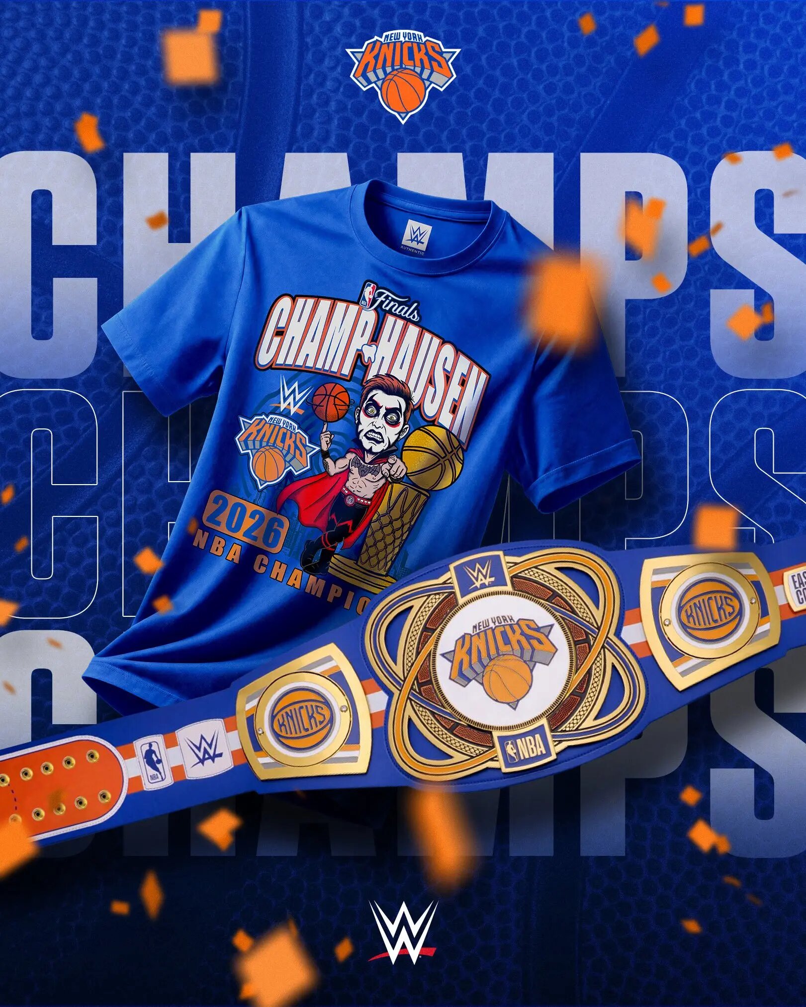 Forever uncursed: WWE celebrates New York title win with new Danhausen ...