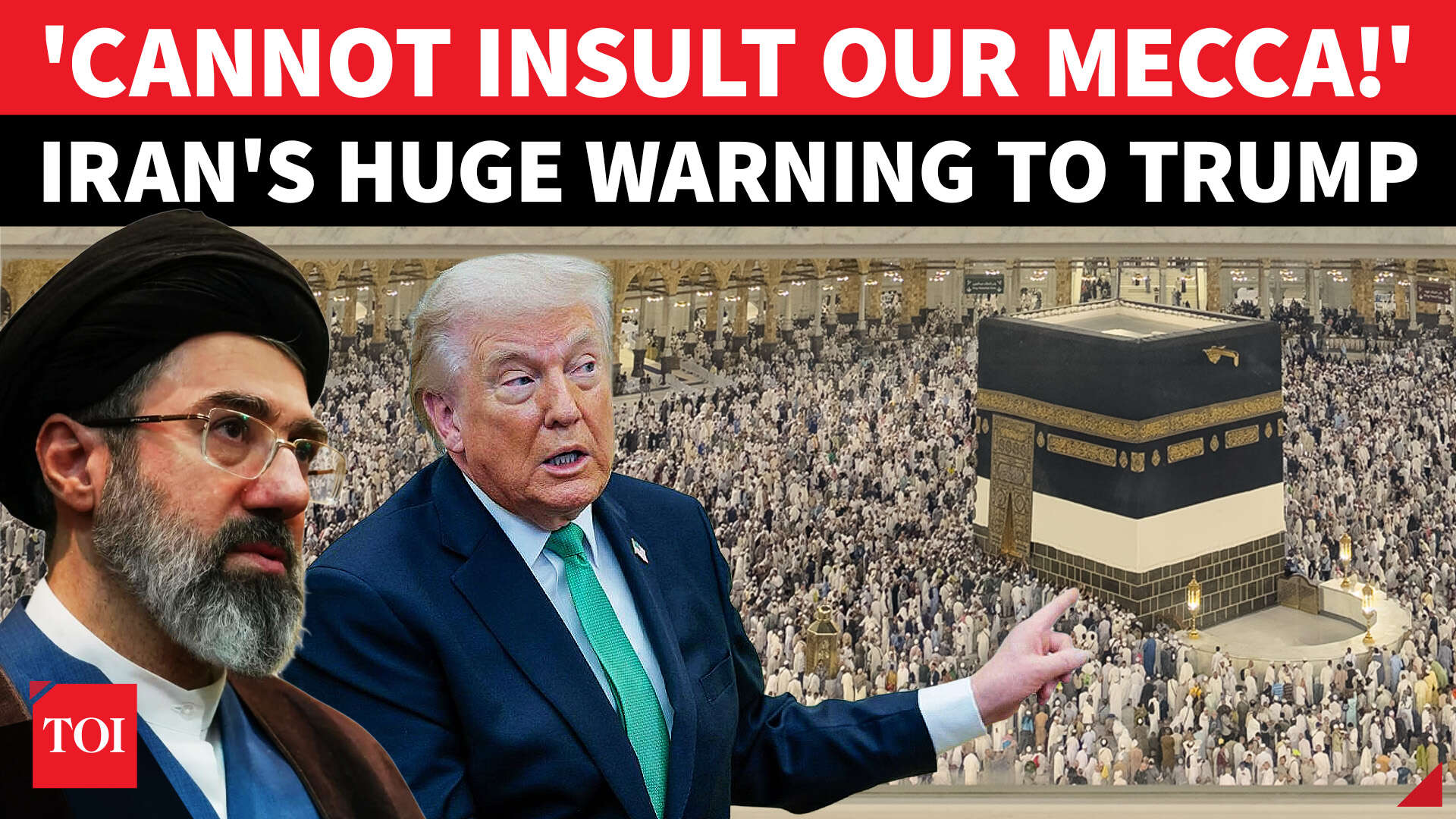 Iran roars at Trump after Mecca 'insult'; Tehran shoots public warning ...