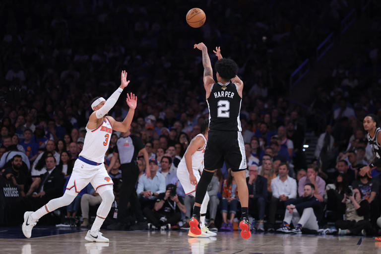 Spurs’ Dylan Harper opens up on NBA Finals experience despite late Game ...
