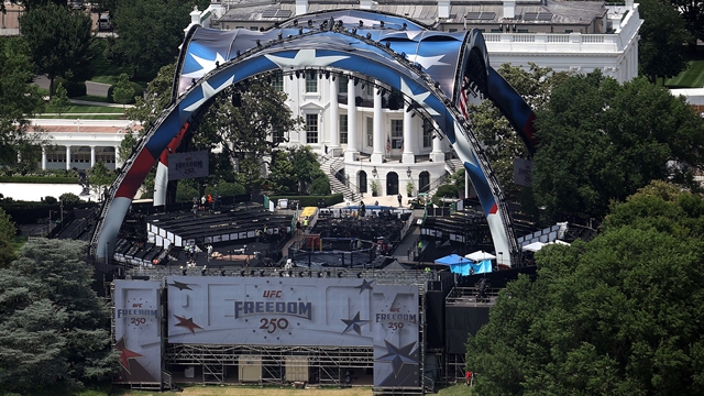 Questions raised over costs of UFC event at White House