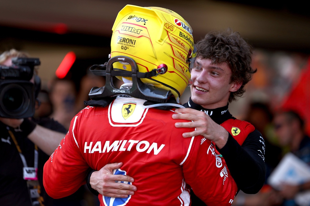 F1 championship: Lewis Hamilton takes 25 points out of Kimi Antonelli's ...