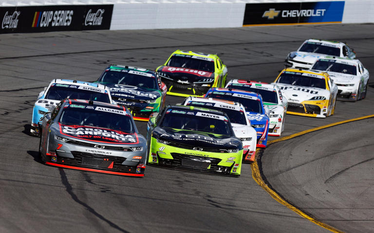 Justin Allgaier wins 5th race of season at O'Reilly Series run at Pocono