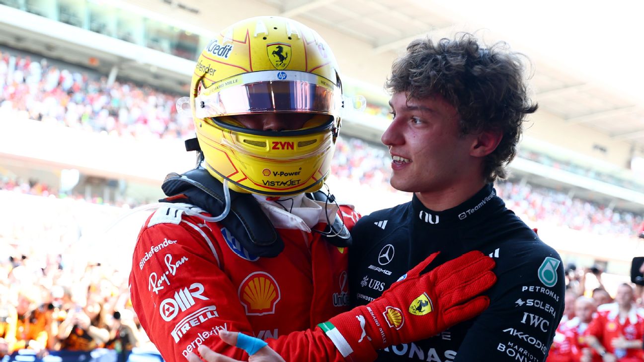 Barcelona-Catalunya GP: Title leader Kimi Antonelli 'empty' after ...
