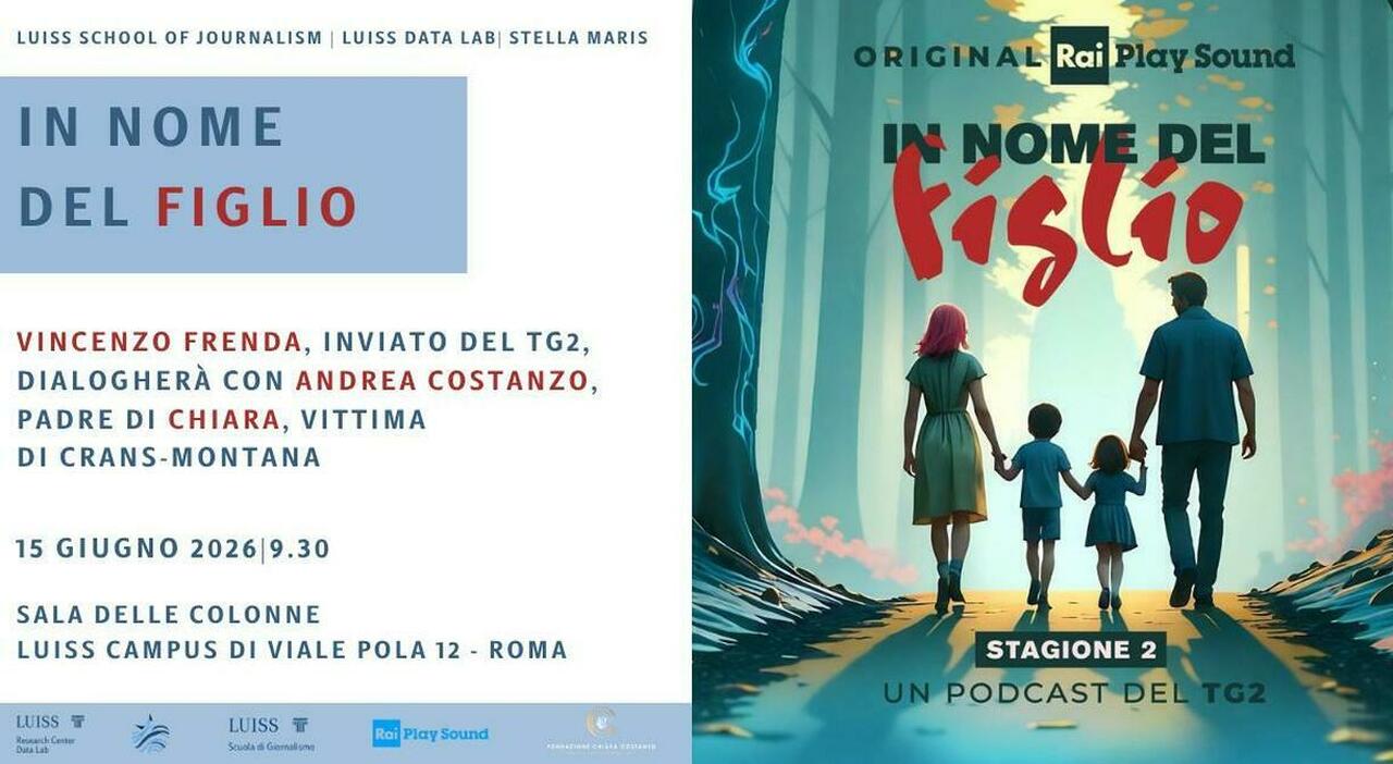 In nome del figlio, alla Luiss il podcast che racconta il dolore dei ...