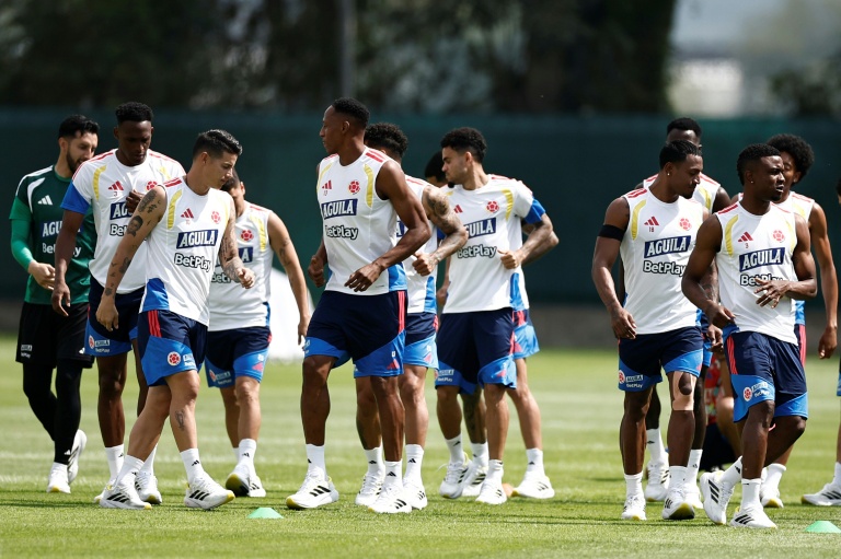 Los debutantes de Colombia controlan su ansiedad antes de enfrentar al ...