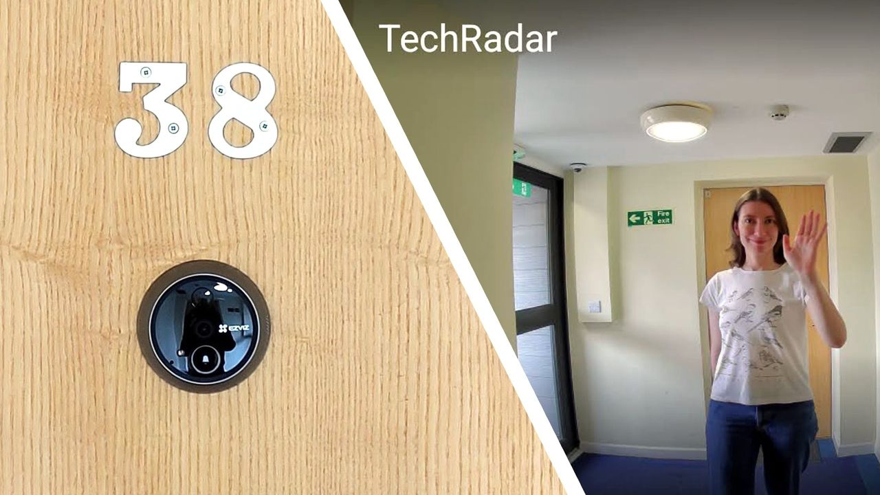This clever 4K peephole camera gives you all the best features of a ...