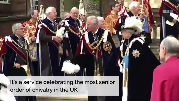 Watch: What is the Order of the Garter ceremony?