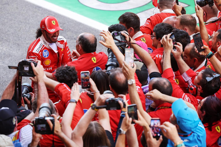 "You helped me achieve this dream" Lewis Hamilton's emotional message ...