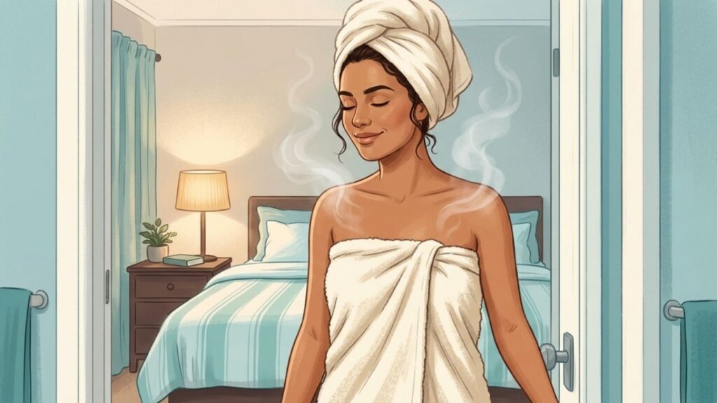 Banho quente ou frio antes de dormir: qual ajuda mais no sono?
