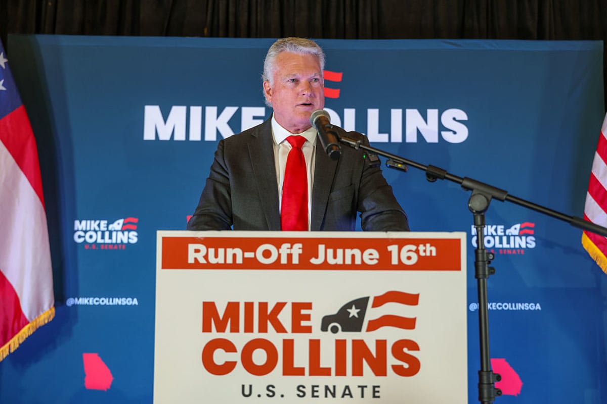 Trump backs Mike Collins, mocks rival Dooley ahead of Georgia Senate runoff