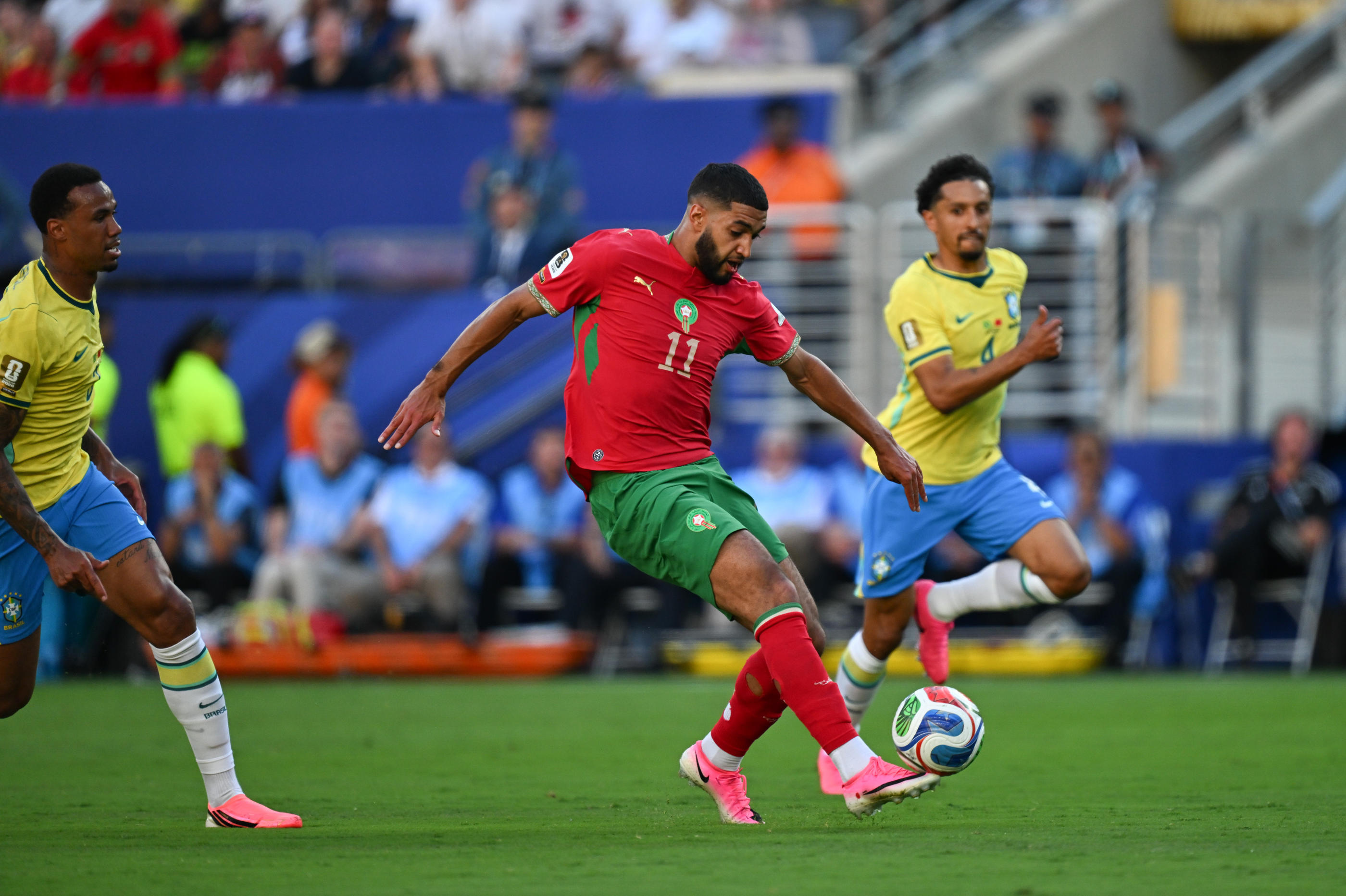 Coupe du monde 2026 : face au Brésil, le Maroc réussit une première ...