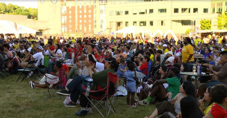 Soccer fans pack Providence, Foxboro for World Cup