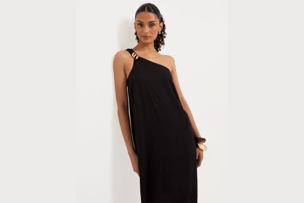 I'm taking this dress to Greece with me: Asda £22 one-shoulder dress ...