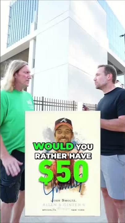 Cards or cash? Throwback edition!