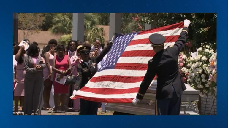 Lake County native Mariyah Collingon laid to rest with military honors