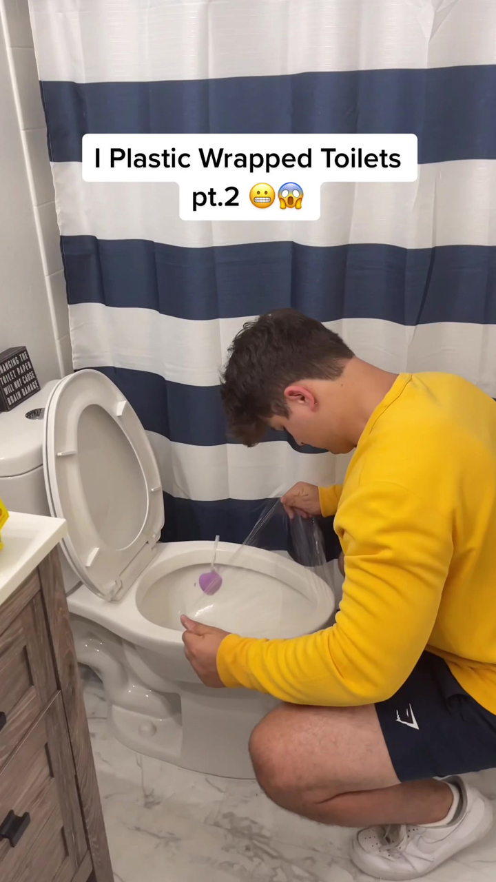 Fun bathroom prank challenge that created total confusion!