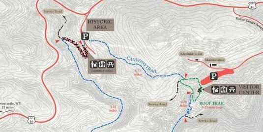 Jewel Cave historic lantern tours paused June 16 for Canyons Trail ...